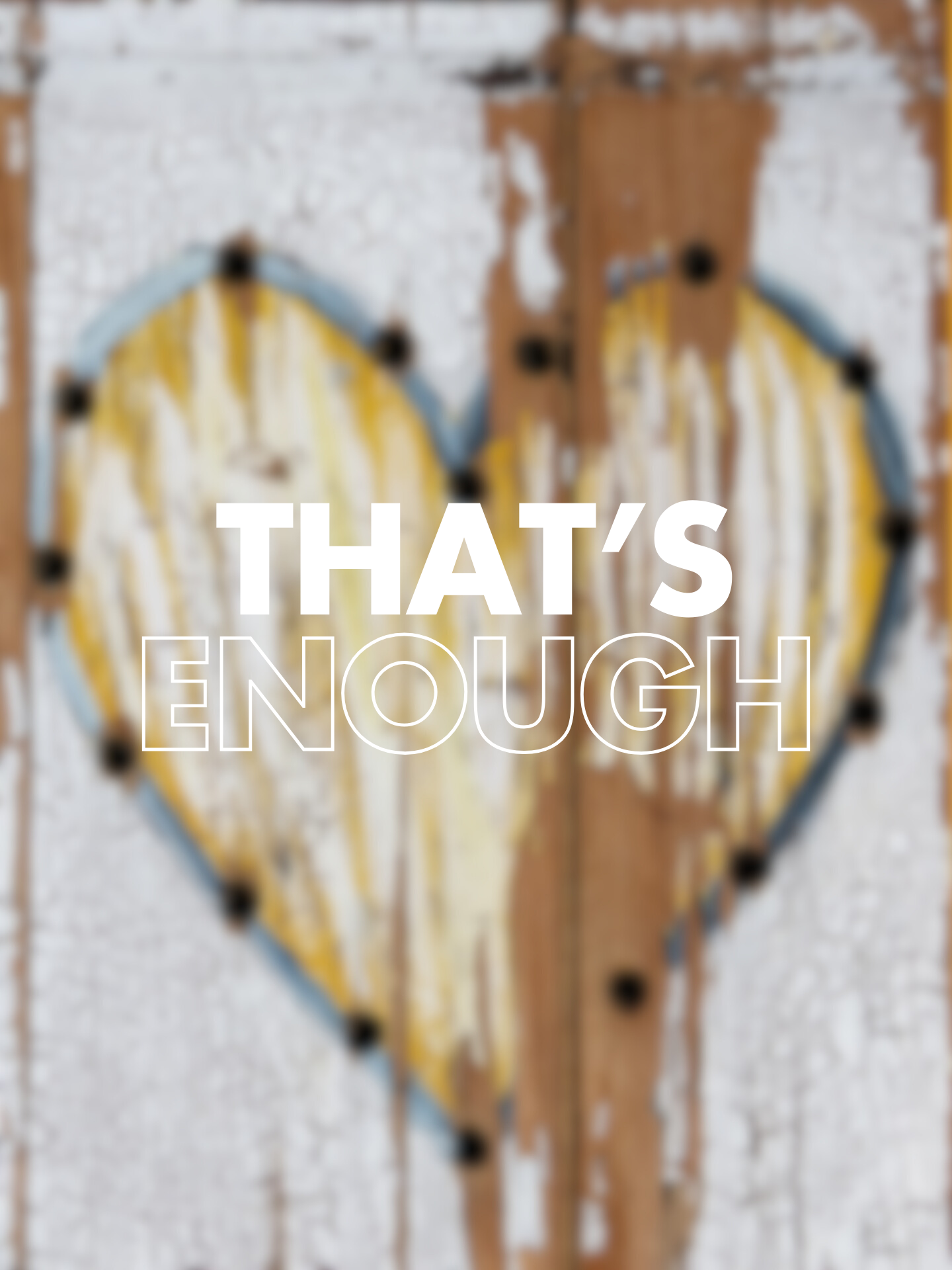 That’s enough – Lost and Desperate